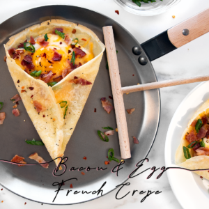Bacon and Egg French Crepe - The Cupboard
